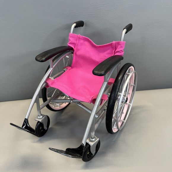 Battat | Toys | Battat Our Generation Wheelchair Pink Black For 8 Inch ...
